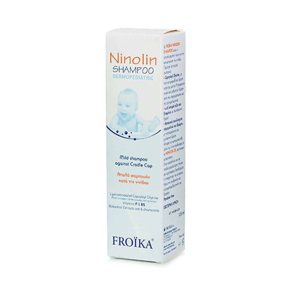 Froika Ninolin Shampoo Απαλό Σαμπουάν κατά της Νινίδας 125ml ...