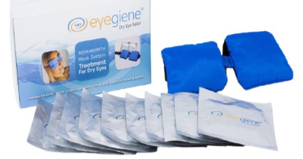 Eyegiene Dry Eye Relief Insta-Warmth Mask Starter System, Θερμαντική Μάσκα Ματιών 1τμχ ...