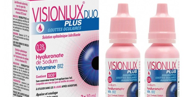 Kite Hellas Visionlux Duo Plus Οφθαλμικές Σταγόνες με Υαλουρονικό Οξύ ...