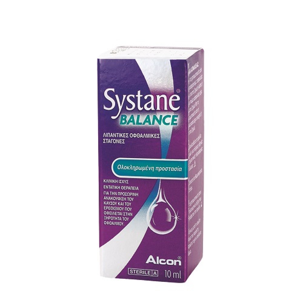 Alcon Systane Balance Λιπαντικές οφθαλμικές σταγόνες 10ml ...