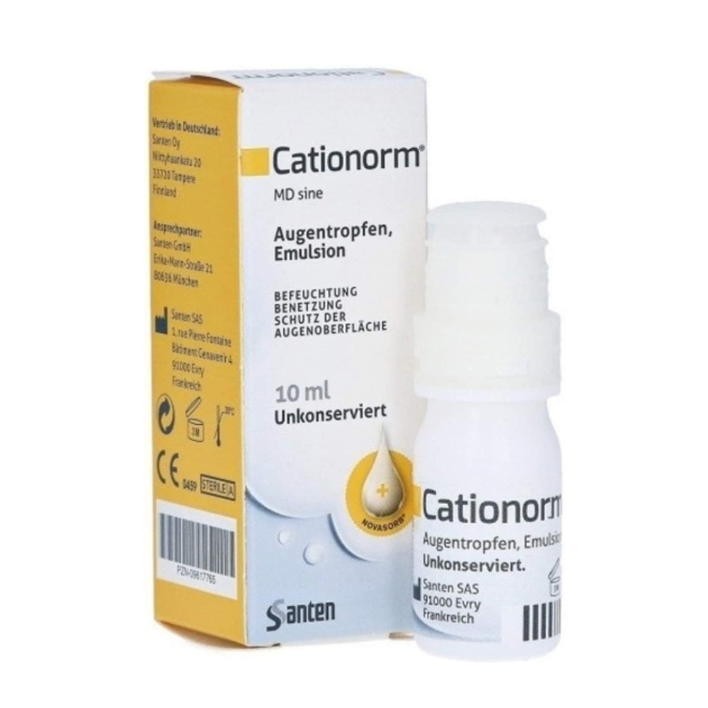 Cationorm Eye Drops Σταγόνες για τη Ξηροφθαλμία 10ml - GalenicPharmacy ...