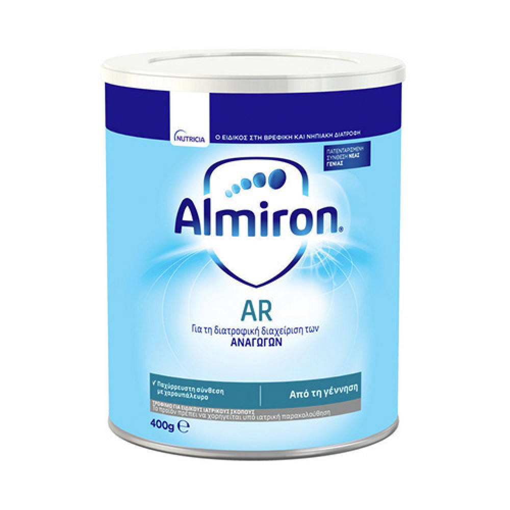 Almiron AR Αντιαναγωγικό Γάλα σε Σκόνη 0m+ 400g - GalenicPharmacy ...